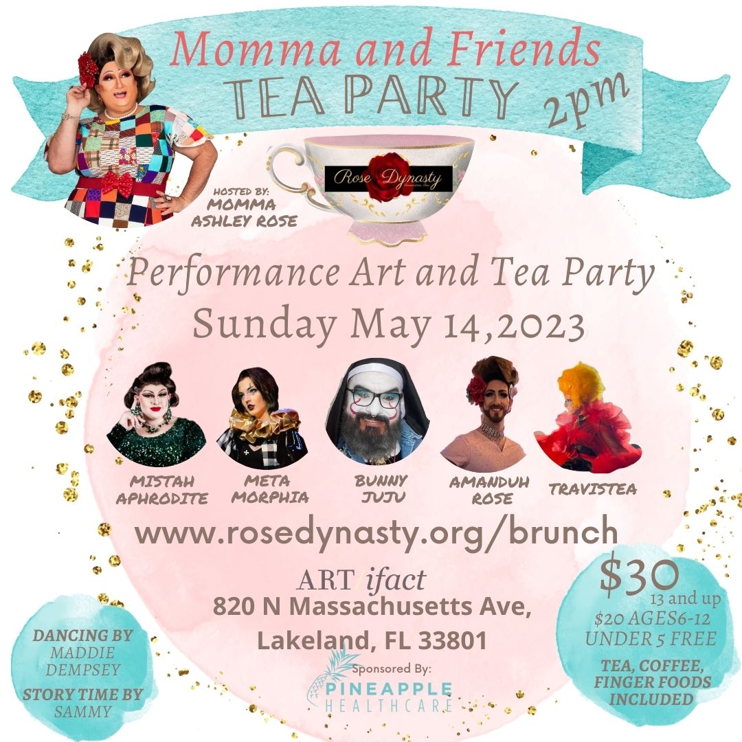Momma and Friends Tea Party! | Rose Dynasty Foundation INC